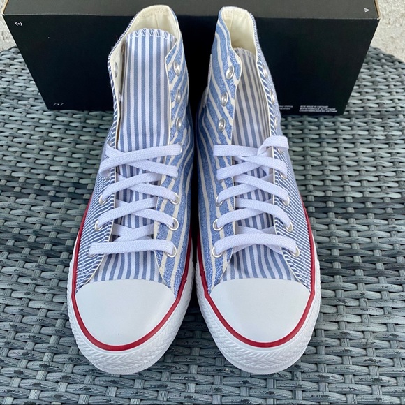 Converse | Shoes | Converse Chuck Taylor All Star Stripes Sneaker ...